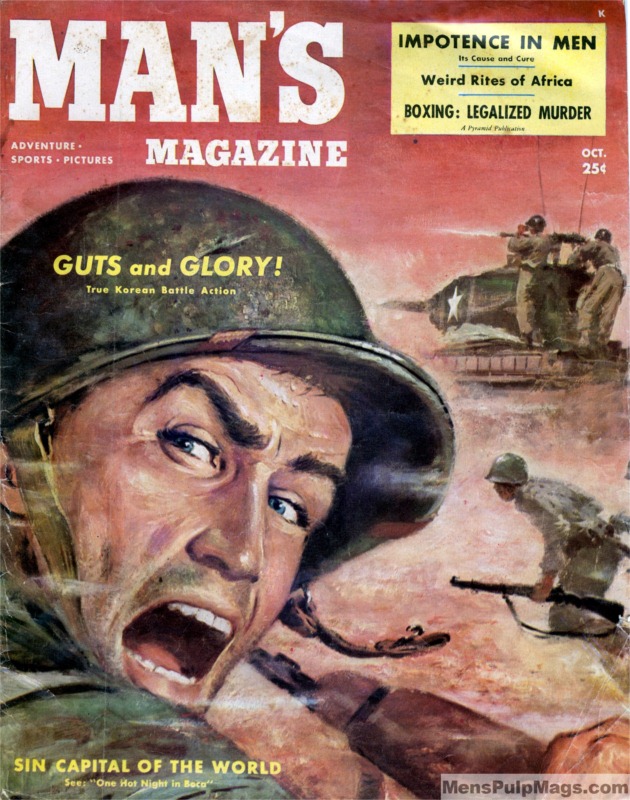 Man s Magazine October 1952 Roald Dahl Fans Man s Magazine October 1952 Roald Dahl Fans