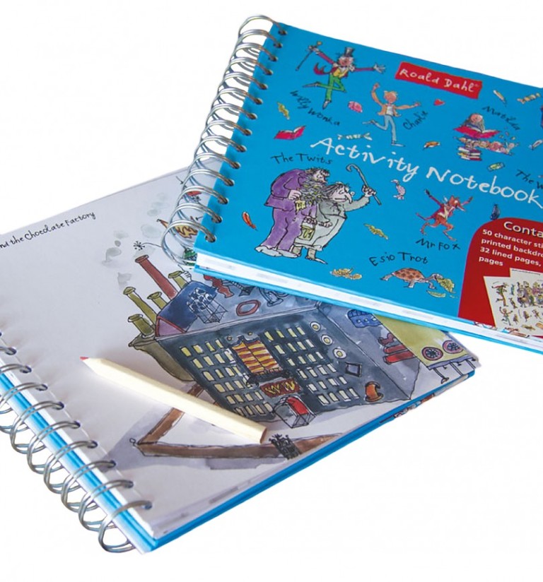 Roald Dahl Activity Notebook With Stickers – Roald Dahl Fans